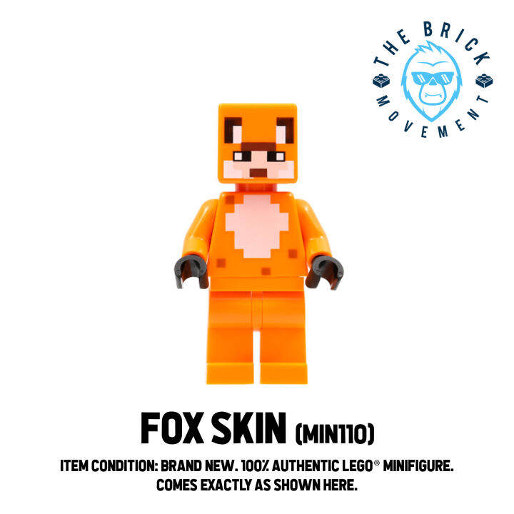 LEGO® MC Fox Skin Minifigure | Lazada PH