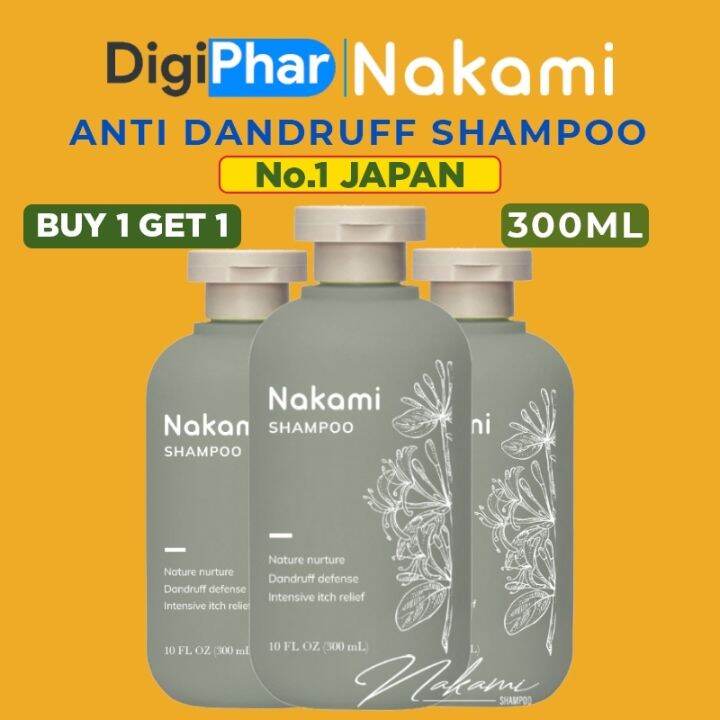 COD Nakami anti dandruff shampoo dandruff remover anti fungal anti ...