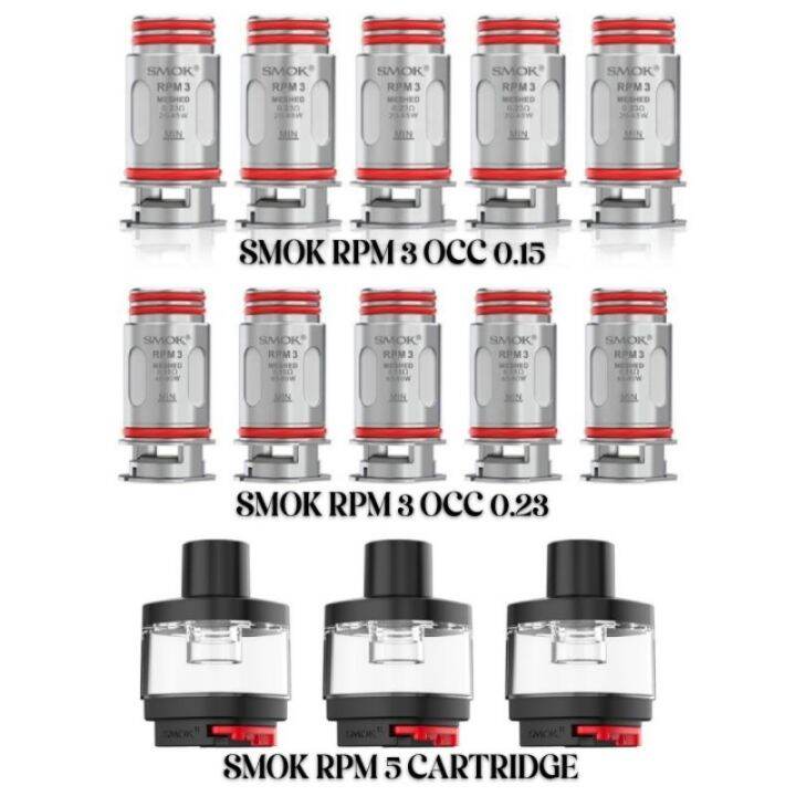 Hotxoth71 Original Replacement Coil Smok Rpm 3 Occ Rpm 3 Coil For Smok ...