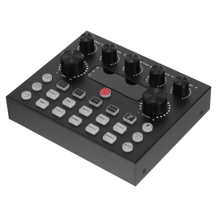 Original V8s Sound Card With Bluetooth function Sound Mixer Live Singing Equipment Audio Mixer ...