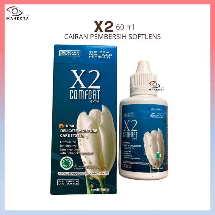 CAIRAN SOFTLENS X2 60ML / AIR SOFTLENS X2 60 ML | Lazada Indonesia