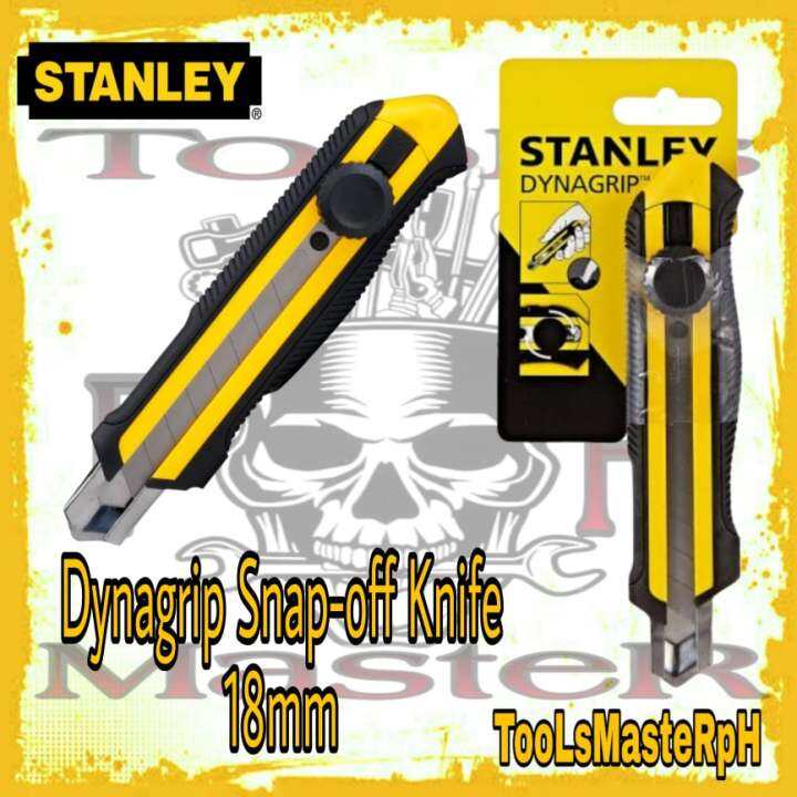 STANLEY DYNAGRIP SNAP-OFF KNIFE 18MM STHT10418-8 | Lazada PH