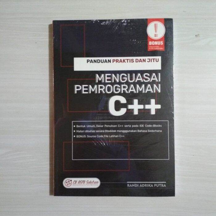 Buku panduan praktis dan jitu menguasai pemrograman c++ | Lazada Indonesia