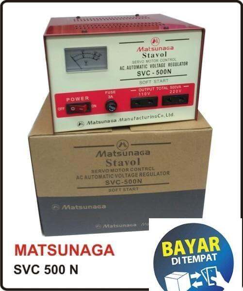 Stabilizer Stabiliser Matsunaga Motor 500 Watt 500Watt stabil listrik ...
