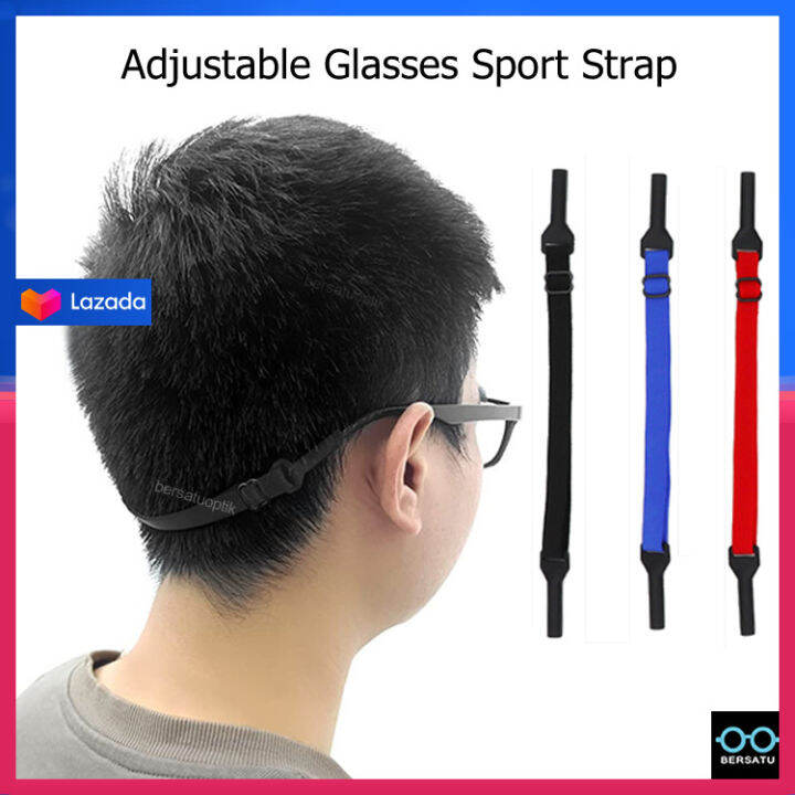 Adjustable Anti Slip Elastic Sport Strap for Glasses Tali Spot Spek ...