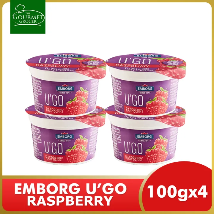 Emborg UGO Raspberry Family Pack 100gx4 | Lazada PH