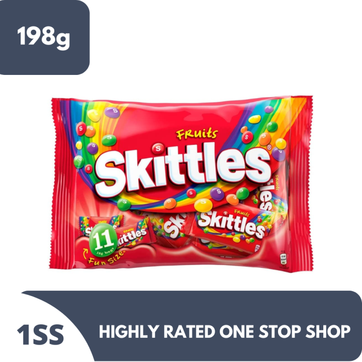 Skittles Minis 11 x 18g (198g) | Lazada PH