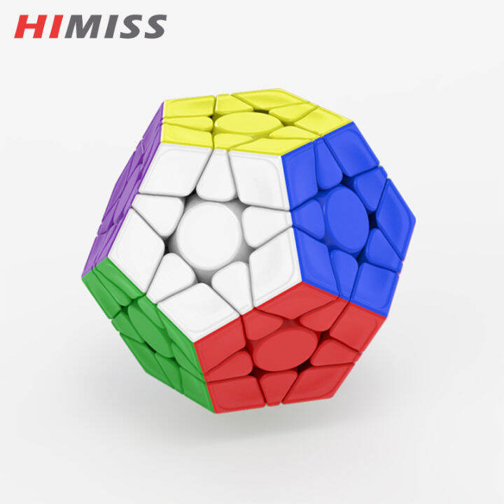 HIMISS RC Dayan Magic Cube Plastic 3*3 Magnetic Pentagonal Dodecahedron ...