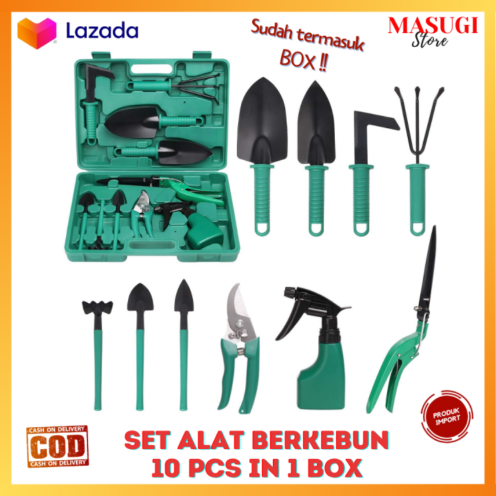 Set Alat Berkebun Kebersihan Taman Pekarangan EPOCH Set Sekop Tanaman ...