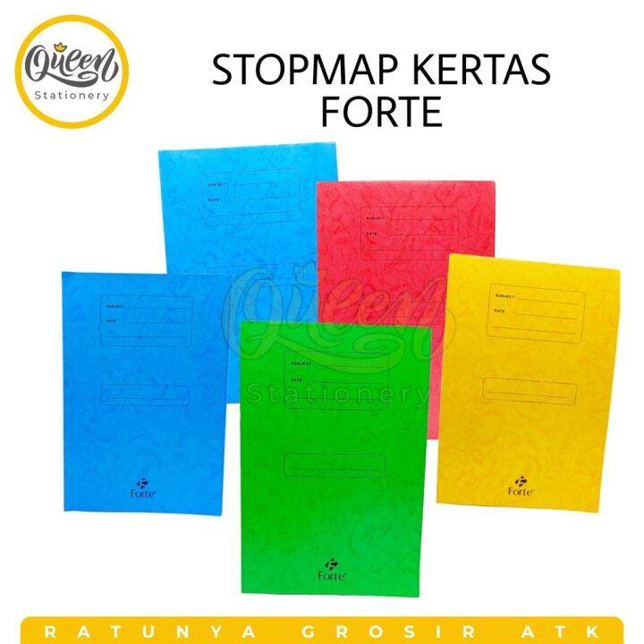 1 PCS STOPMAP KERTAS F4 FORTE / MAP KERTAS / MAP FILE | Lazada Indonesia