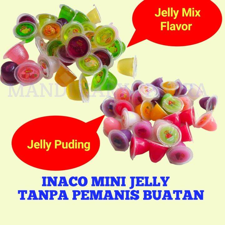 INACO Jelly Mix Puding Nata De Coco 1 Kg Dengan Aneka Rasa Kiloan Murah ...