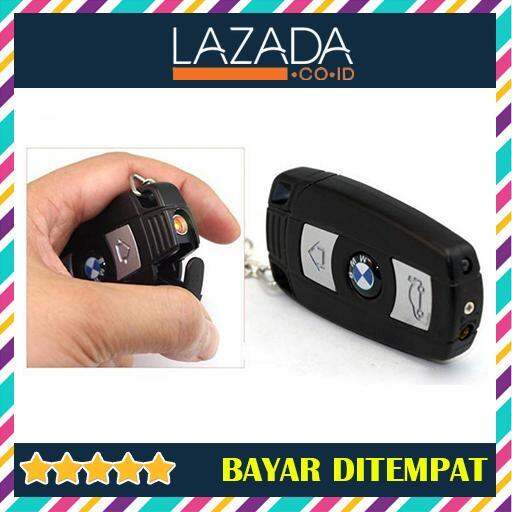 Mancis Model Kunci Mobil BMW dengan Lampu LED - Gantungan Kunci Korek ...
