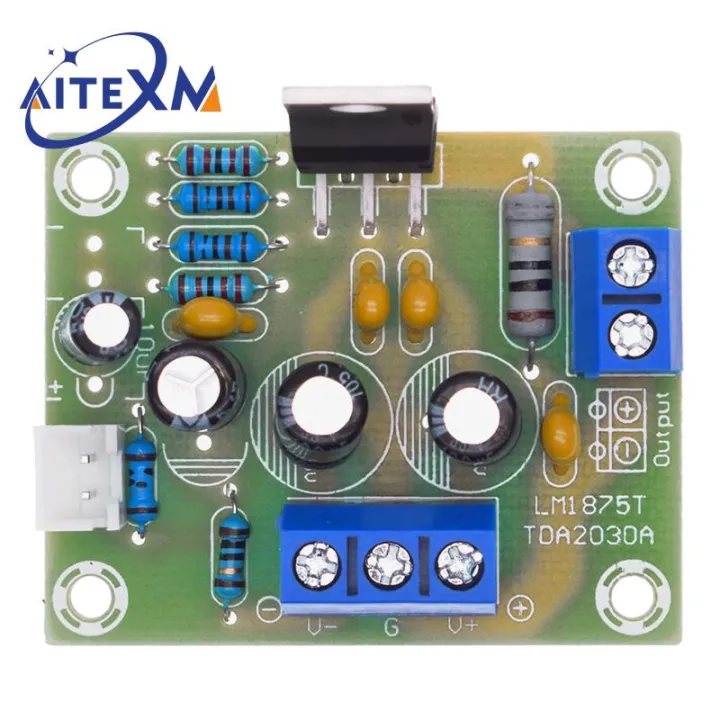 LM1875T Mono Boom Level Power 30W Amplifier Board Speaker Power Amplifier PCB Production DIY Kit ...