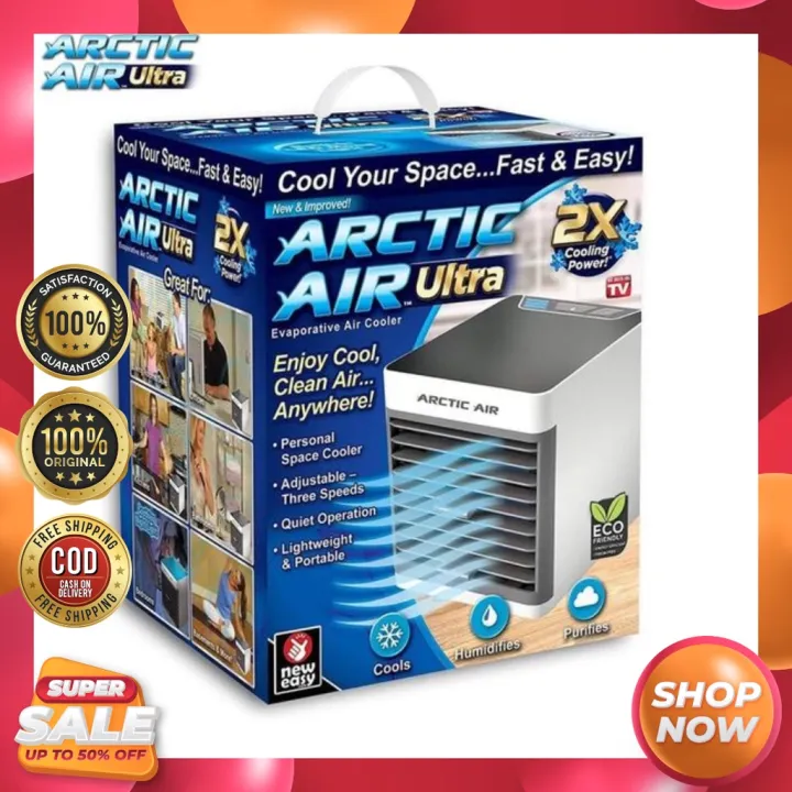 ﺴ Handy Man Original Japan Arctic Air Ultra Power Cooling Mini Fan AC ...