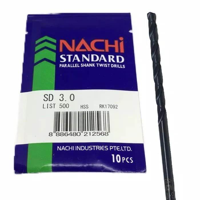 Matabor Nachi 3mm Original 100% Asli Mata Bor Besi Bor PVC Hidroponik ...