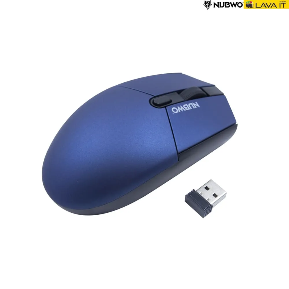 เมาส์ไร้สาย Nubwo NMB-014 Wireless Mouse ระยะไร้สาย 10 เมตร ความละเอียด ...