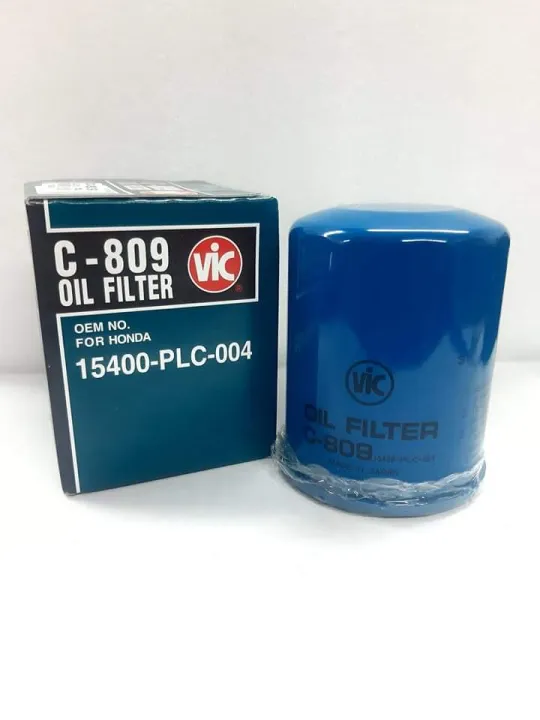 VIC OIL FILTER C-809 for HONDA CIVIC, CITY, JAZZ, CRV | Lazada PH
