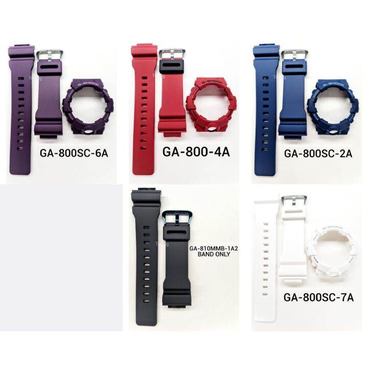 ⊙CASIO G-SHOCK BAND AND BEZEL GA800 GA-800 | Lazada PH