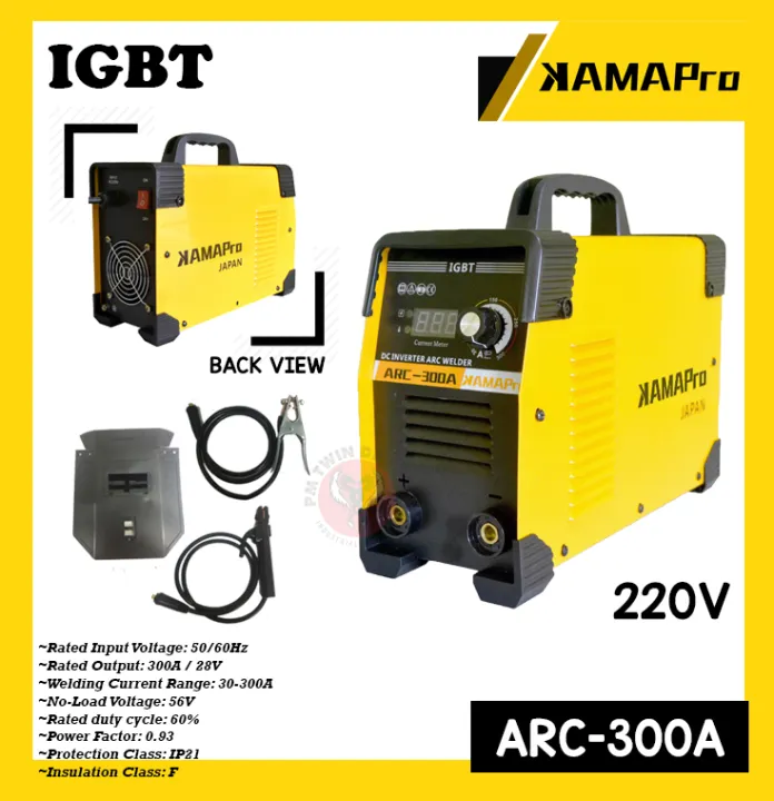 KAMAPRO 300A DC Inverter IGBT ARC Welding Machine | Lazada PH