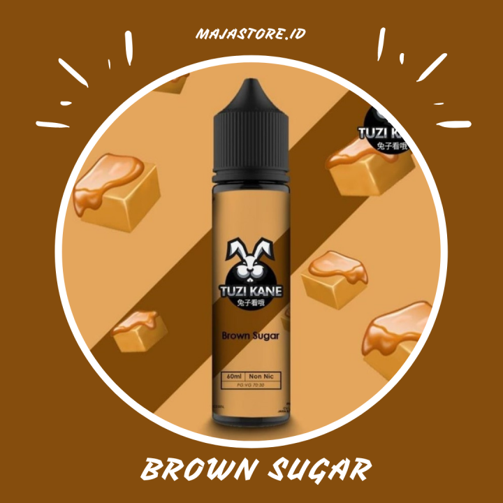 LIQUID60ml 0 Nikotin BROWN SUGAR VAPE60 ML LIQUIDE VAPERS ORIGINAL ...