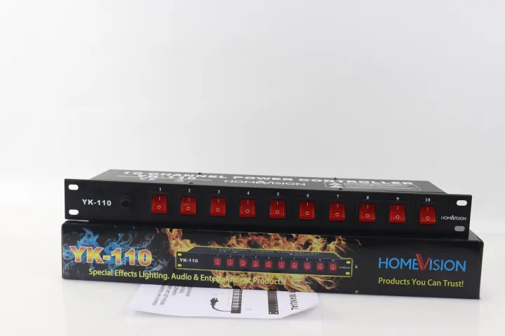 HOME VISION YK-110HV 10 Channel Power Controller | Lazada PH