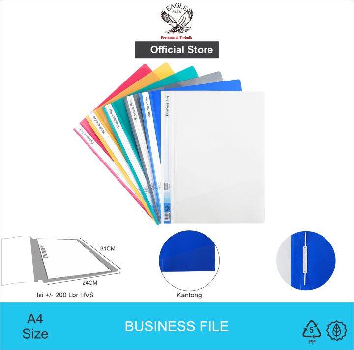 Business File Bisnis File Map Plastik Acco Map Plastik Snelhecter A4 ...