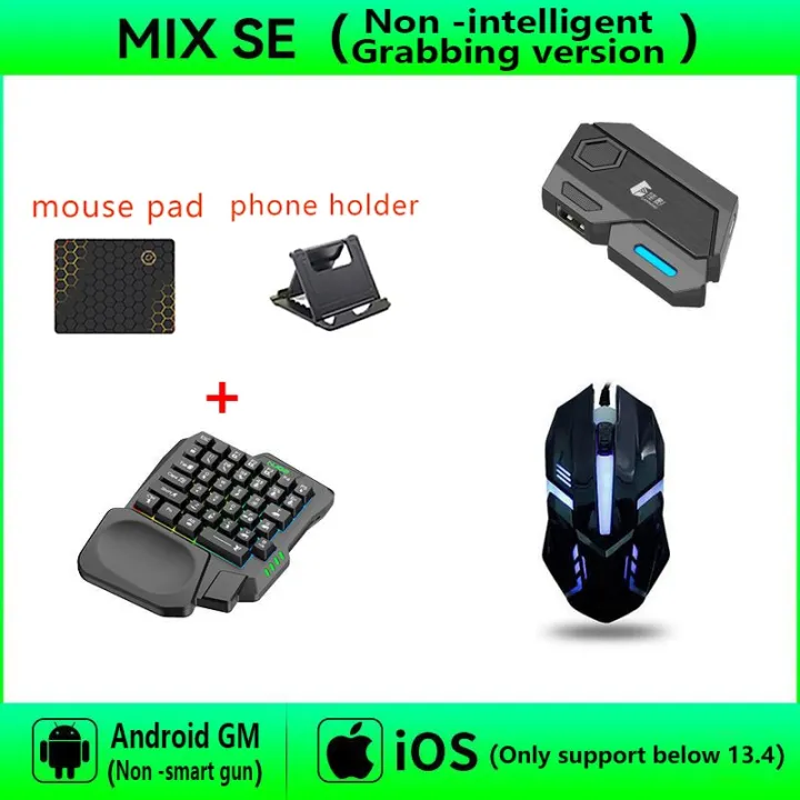 Mix Por Lite Pubg Mobile Gamepad Controller Bluetooth Gaming Keyboard