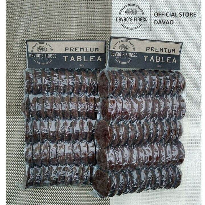 HOT 1 kilo Davao's Finest Pure Tableya (Premium Tablea) | Lazada PH