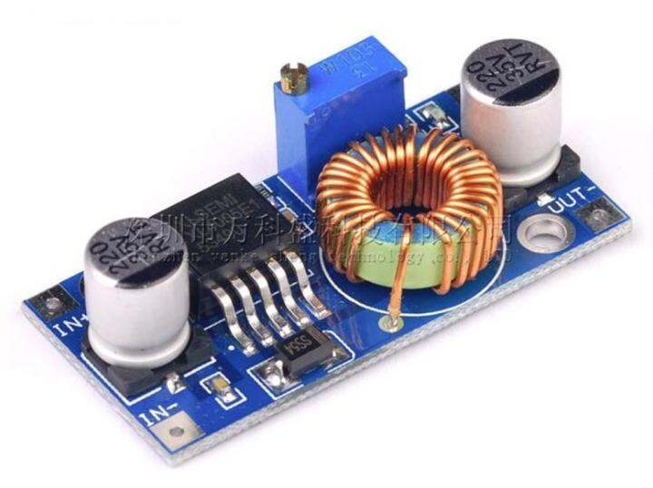 XL4015E1 DC Adjustable Current/Voltage Step-Down Module 4V-38V to 1.25V ...