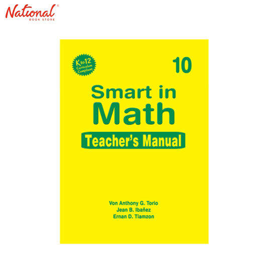 Smart In Math 10- K-12 (Np. Ed) With Teacher's Manual | Lazada PH