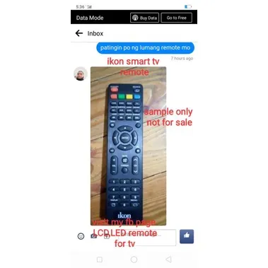 【factory outlet】 ikon smart tv remote,100 na gagana sa tv mo, | Lazada PH