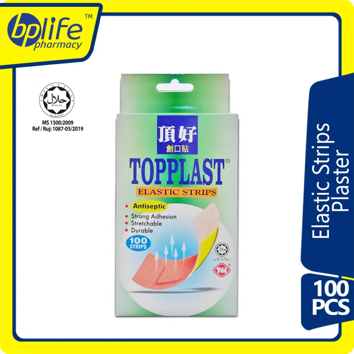 Topplast Elastic Strips Plaster 100s | Lazada