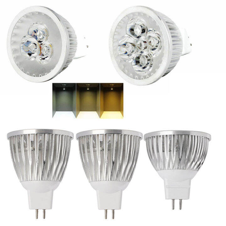 Dimmable 9W 12W 15W MR16 LED Bulb LampadaDC 12V Led Spotlight Warm ...