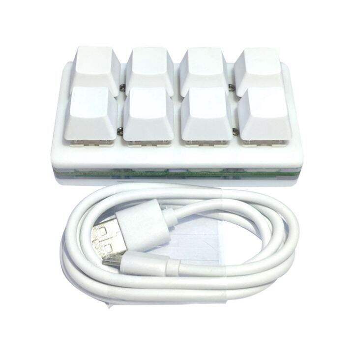 Portable Mini 8 Keys Keypad DIY Shortcut Keyboard Function Keyboard ...
