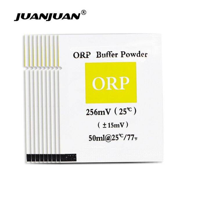 5 10pcs Orp Calibration Buffer Powder 256mv Redox Potential Analyzer