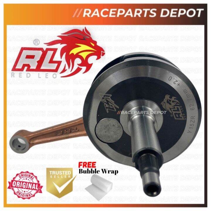 RED LEO TRF Forged Con Rod Complete Set Crankshaft Y15zr / Y16 / Lc135 ...
