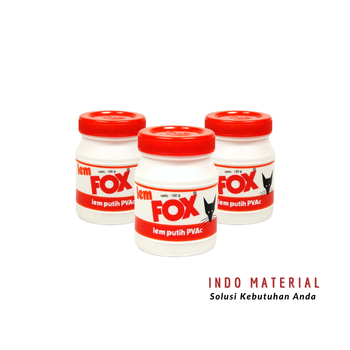 Lem Fox Botol 150 gr | Lem Putih Serbaguna | Lazada Indonesia