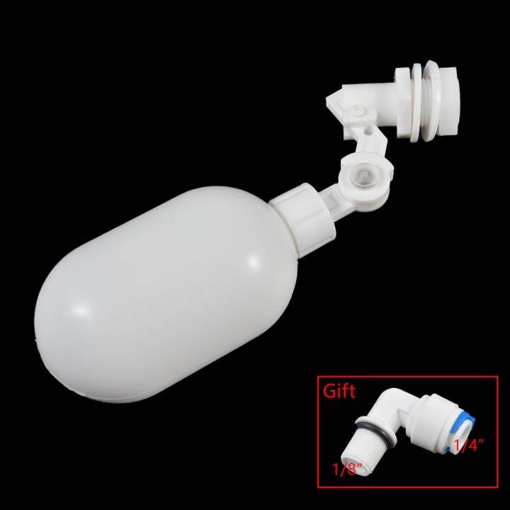1/4 quot; Inlet White Plastic Adjustable Auto Fill Float Ball Valve ...