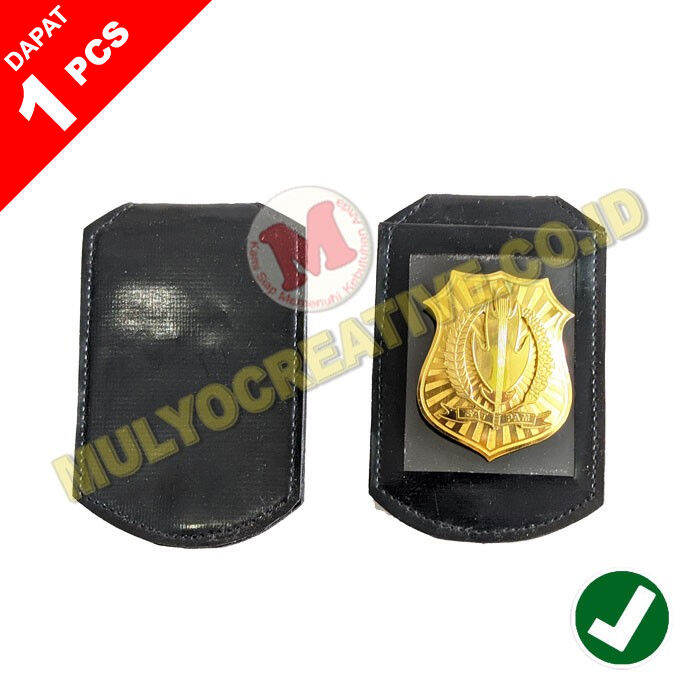Dompet KTA Logo Satpam Dompet Lencana Aksesoris Security Satpam /1pcs ...