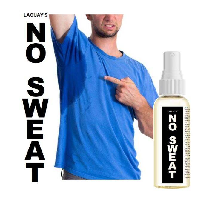 No Sweat 12hr Underarm spray Laquay's | Lazada PH