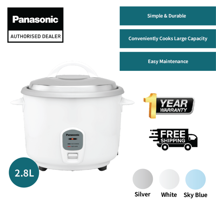 Panasonic SR-E28 Durable And High Performance Rice Cooker (3 Colors) SR ...