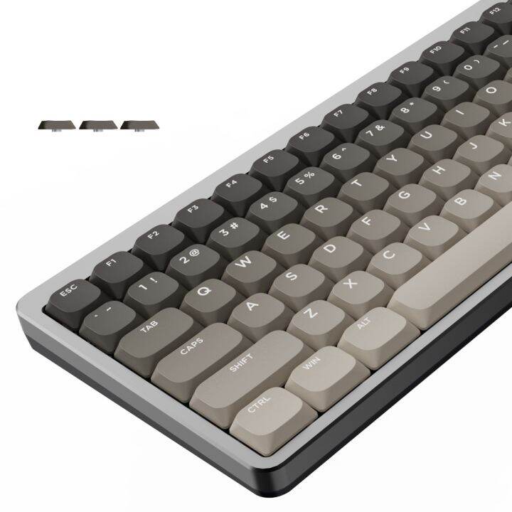137 Keys Low Profile Double Shot Keycaps Custom PBT Keycaps For 60% 65% ...
