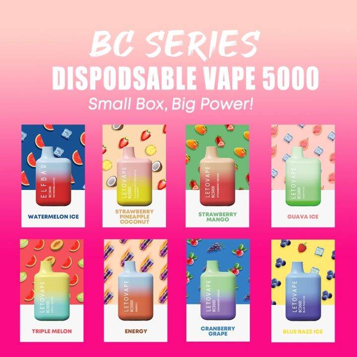 COD 6flavor PK AEBAR Dispo Pod 5000 puffs Menthol Tobacco Toha 6000 ...