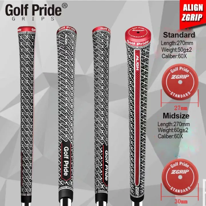 Pride Zgrip-Align Carbon Fiber Golf Grip, Standard / Medium Golf Grip ...