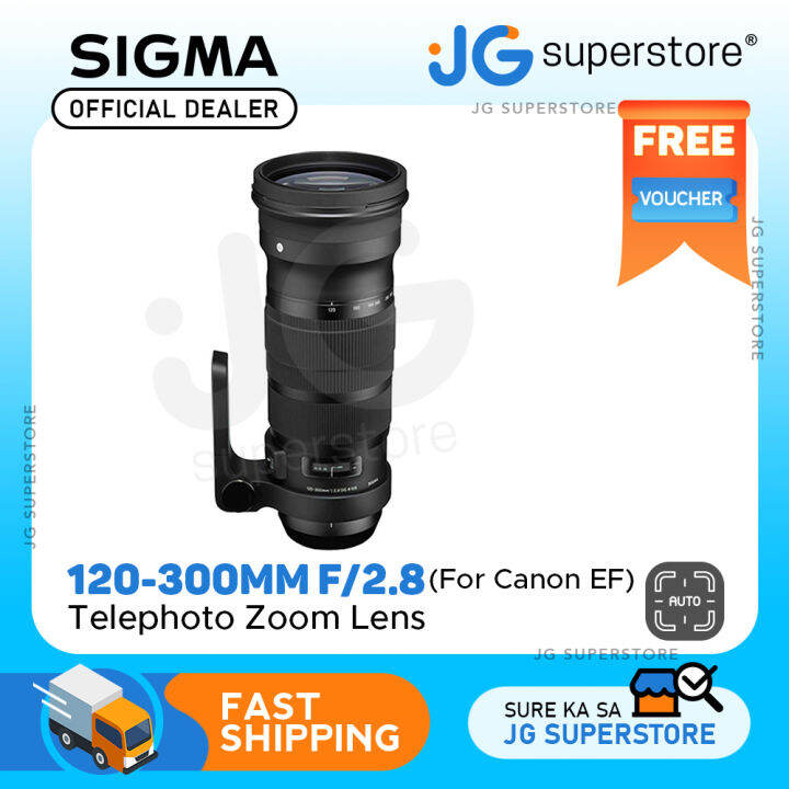 Sigma 120-300mm f/2.8 DG OS HSM Telephoto Zoom Lens for Canon EF-Mount ...