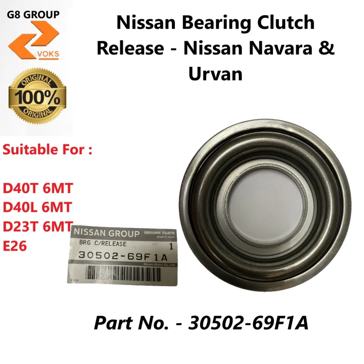 Nissan Bearing Clutch Release - Nissan Navara & Urvan ( 30502-69F1A ) | Lazada