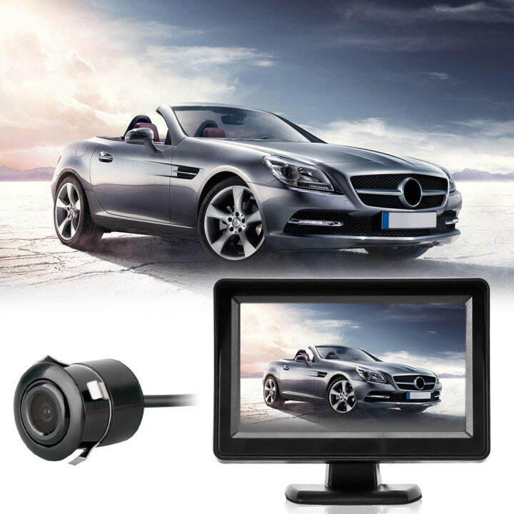 【New Arrival】CAR REAR VIEW KIT 4.3" TFT LCD MONITOR + NIGHT VISION CAR ...