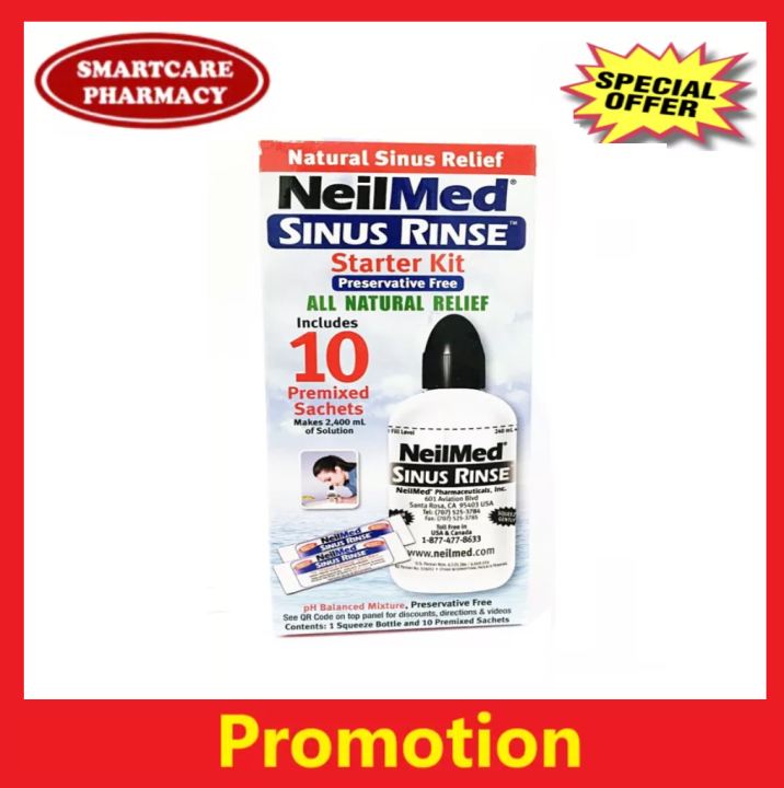 Neilmed Sinus Rinse Starter Kit 10s (adult) | Lazada