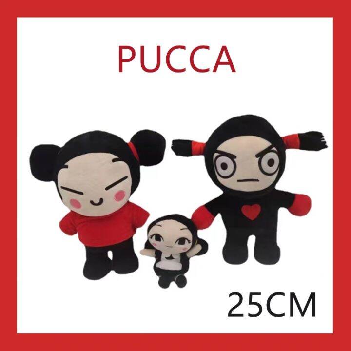 {Icc toy}น่ารัก Pucca และ Garu ของเล่นตุ๊กตาการ์ตูนจีนตุ๊กตายัดไส้รูป ...