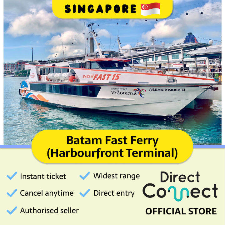Batam Fast Ferry Singapore Harbourfront Terminal Batam Center ...
